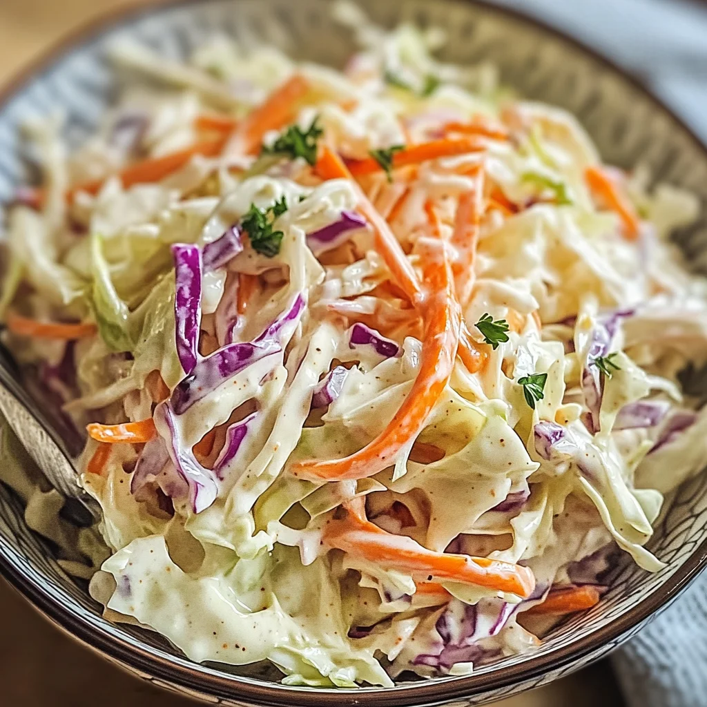 Coleslaw léger : Recette rapide et délicieuse pour l'été
